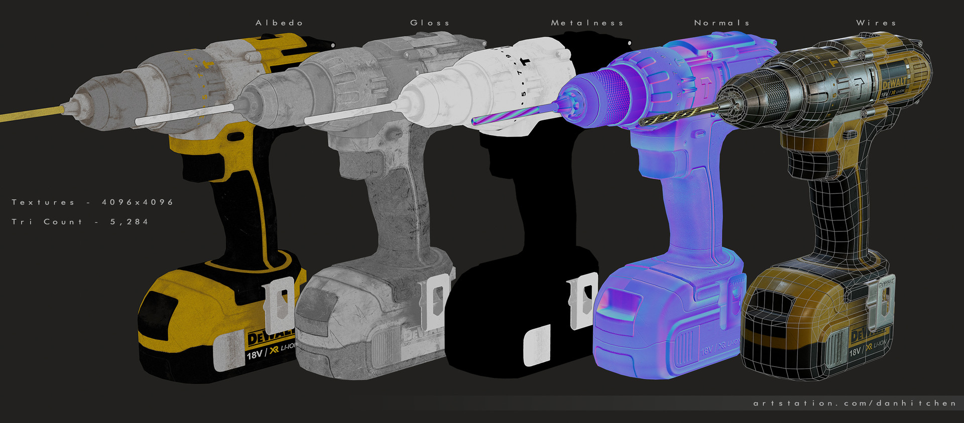 Dan Hitchen - Dewalt Drill