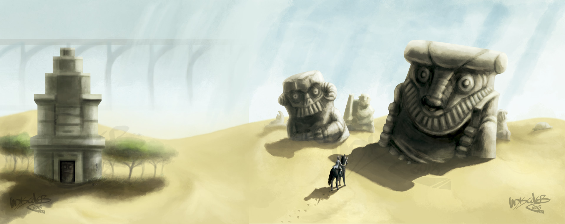 UNDISCOVER _ART - ROAR OF THE EARTH (Shadow of the colossus OST cover)