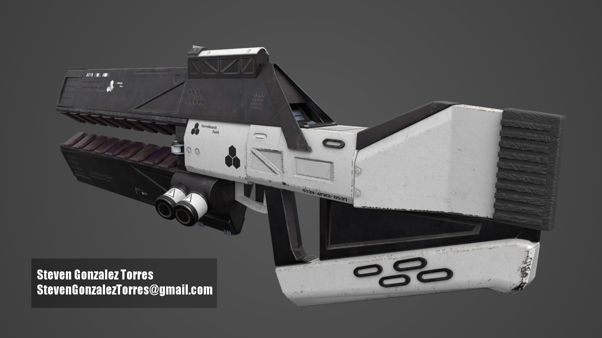 Steven Gonzalez Torres - Scifi Rail Gun