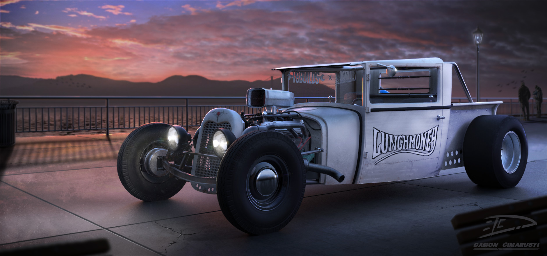 ArtStation - LUNCHMONEY- Custom Rat-Rod