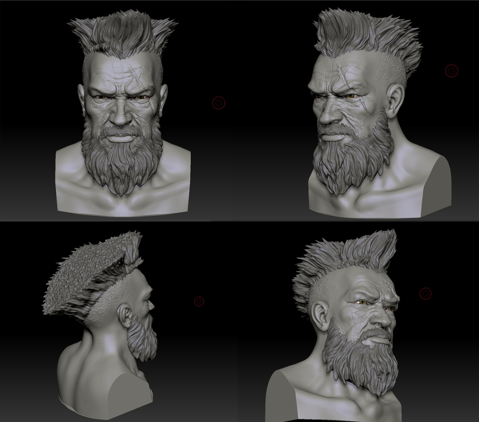 ArtStation - portrait 3d man