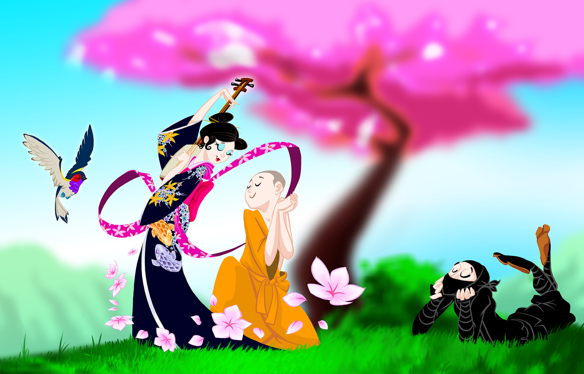 ArtStation - Lady Zen