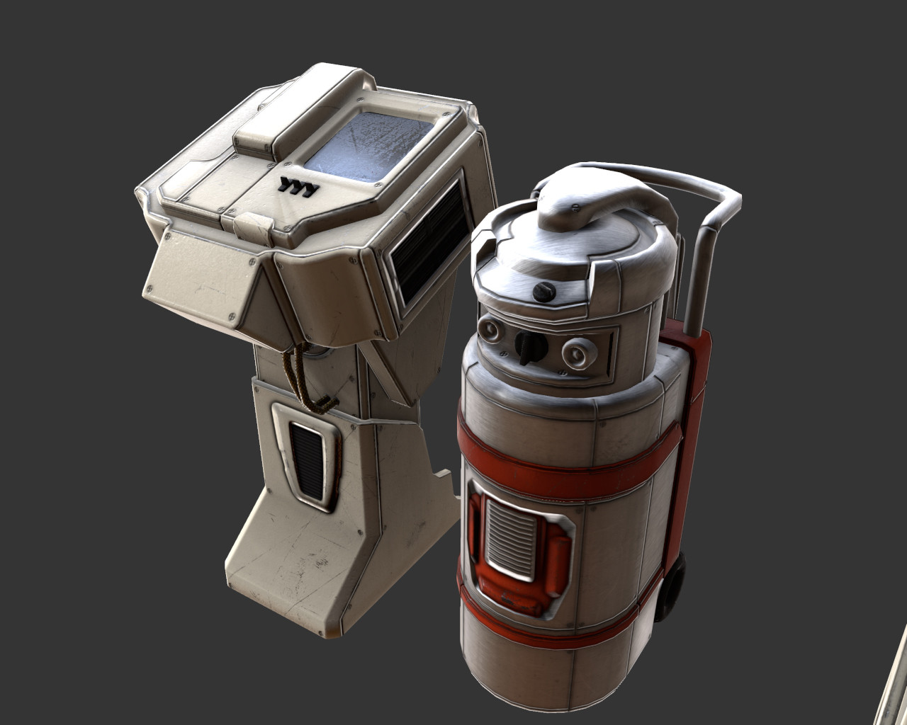 Robert Miedziocha - Mars base enviroment assets