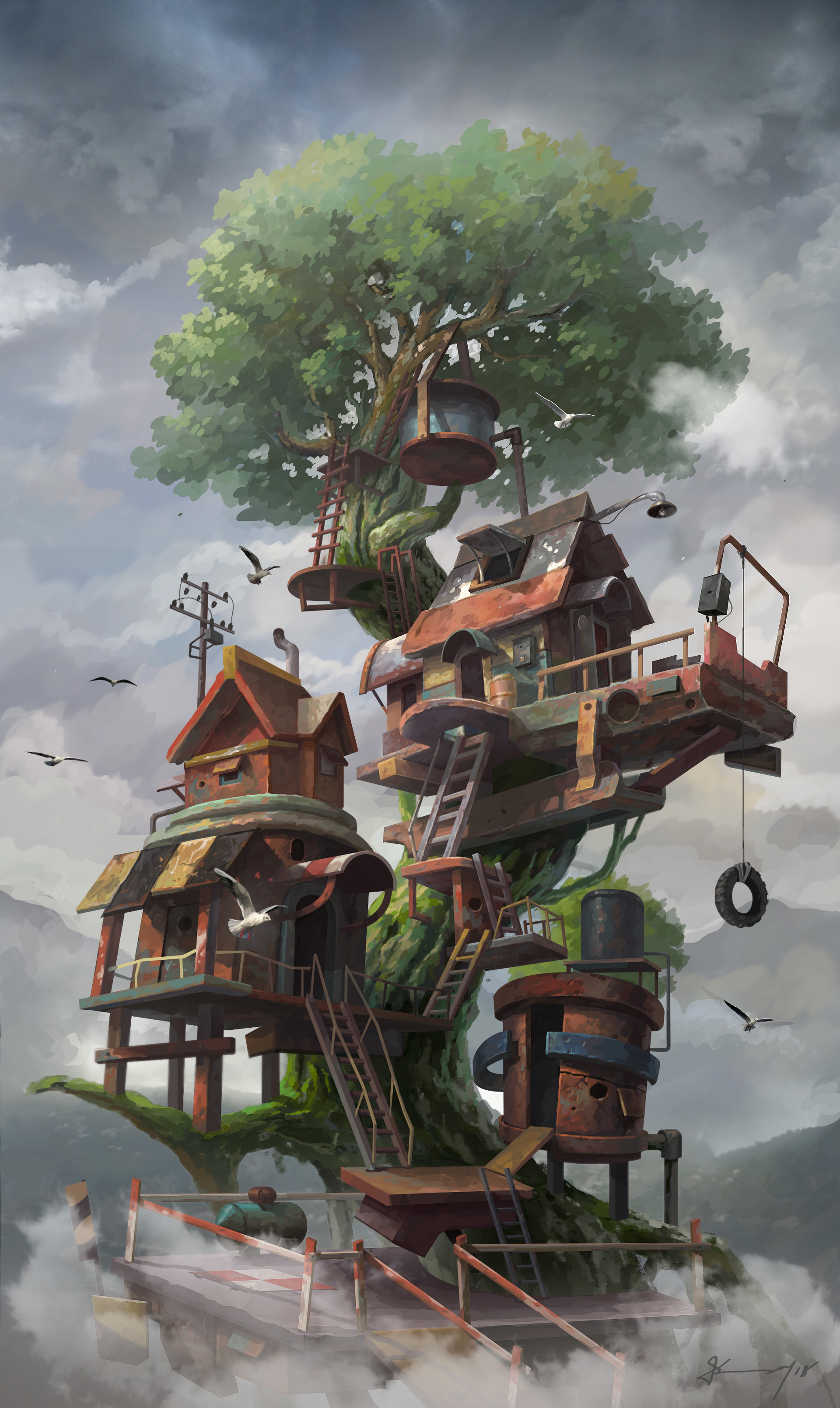 ArtStation - Tree House