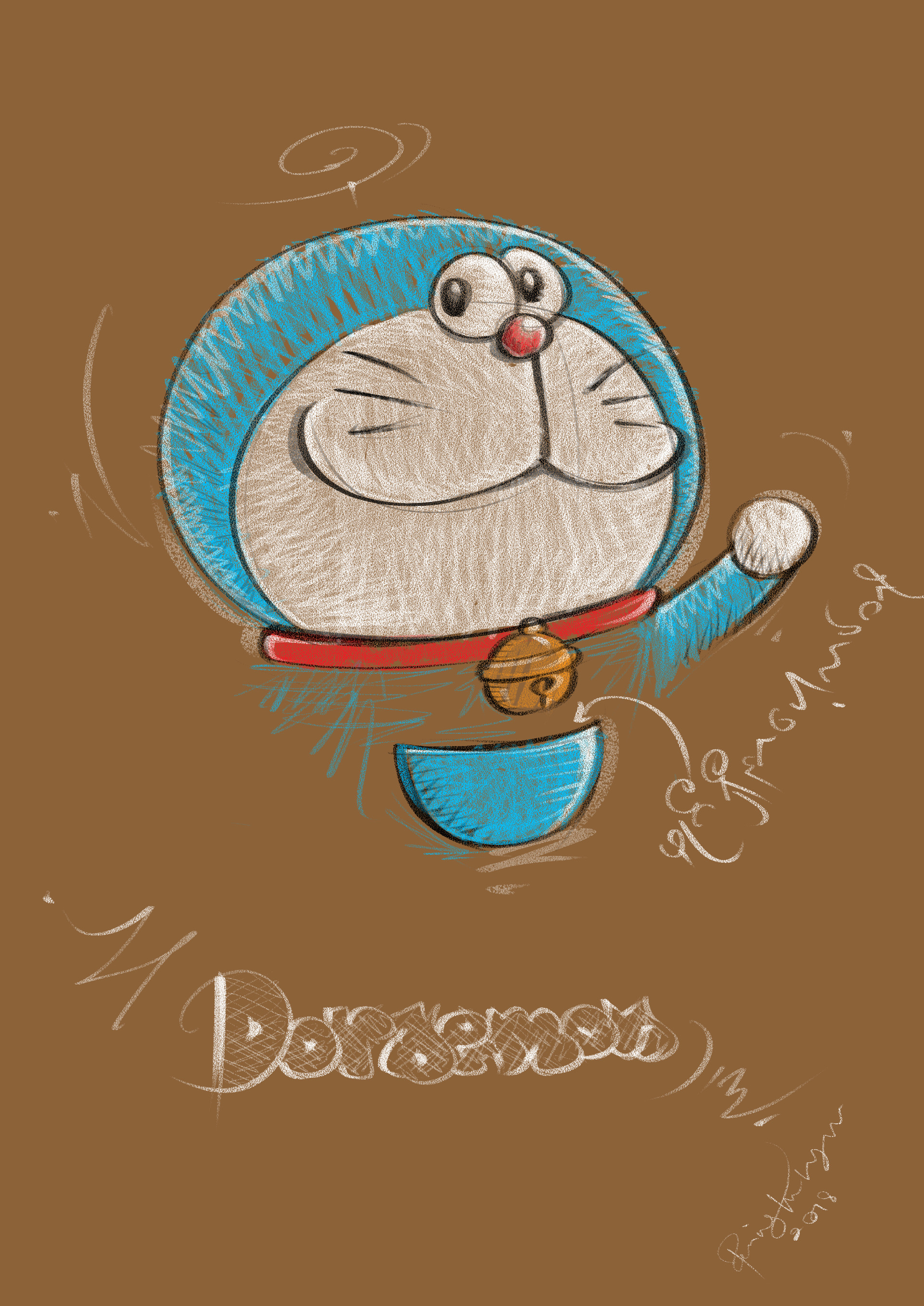 ArtStation - doraemon fan art