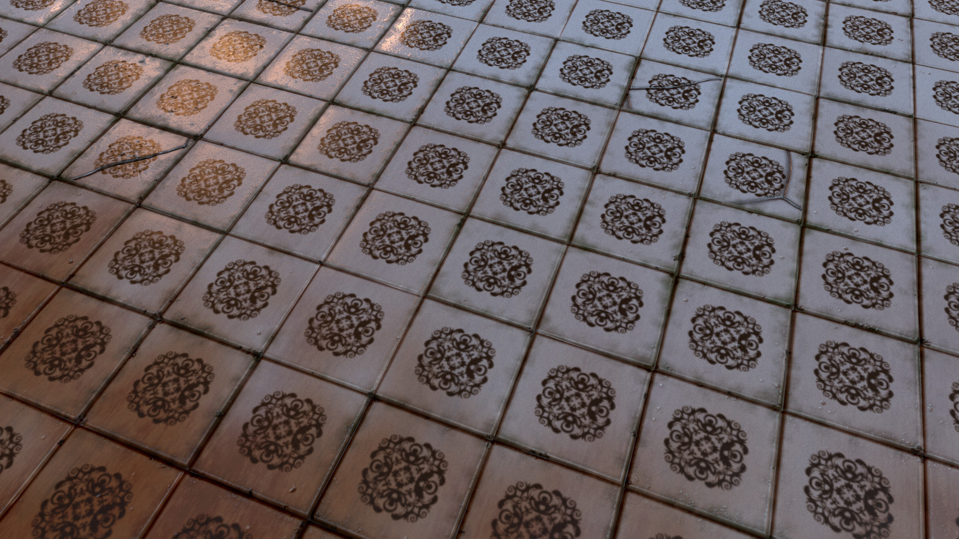 ArtStation - Victorian Kitchen Tiles