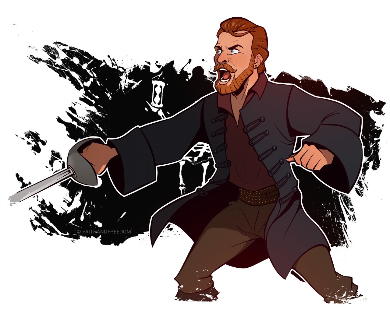 ArtStation - Captain James Flint