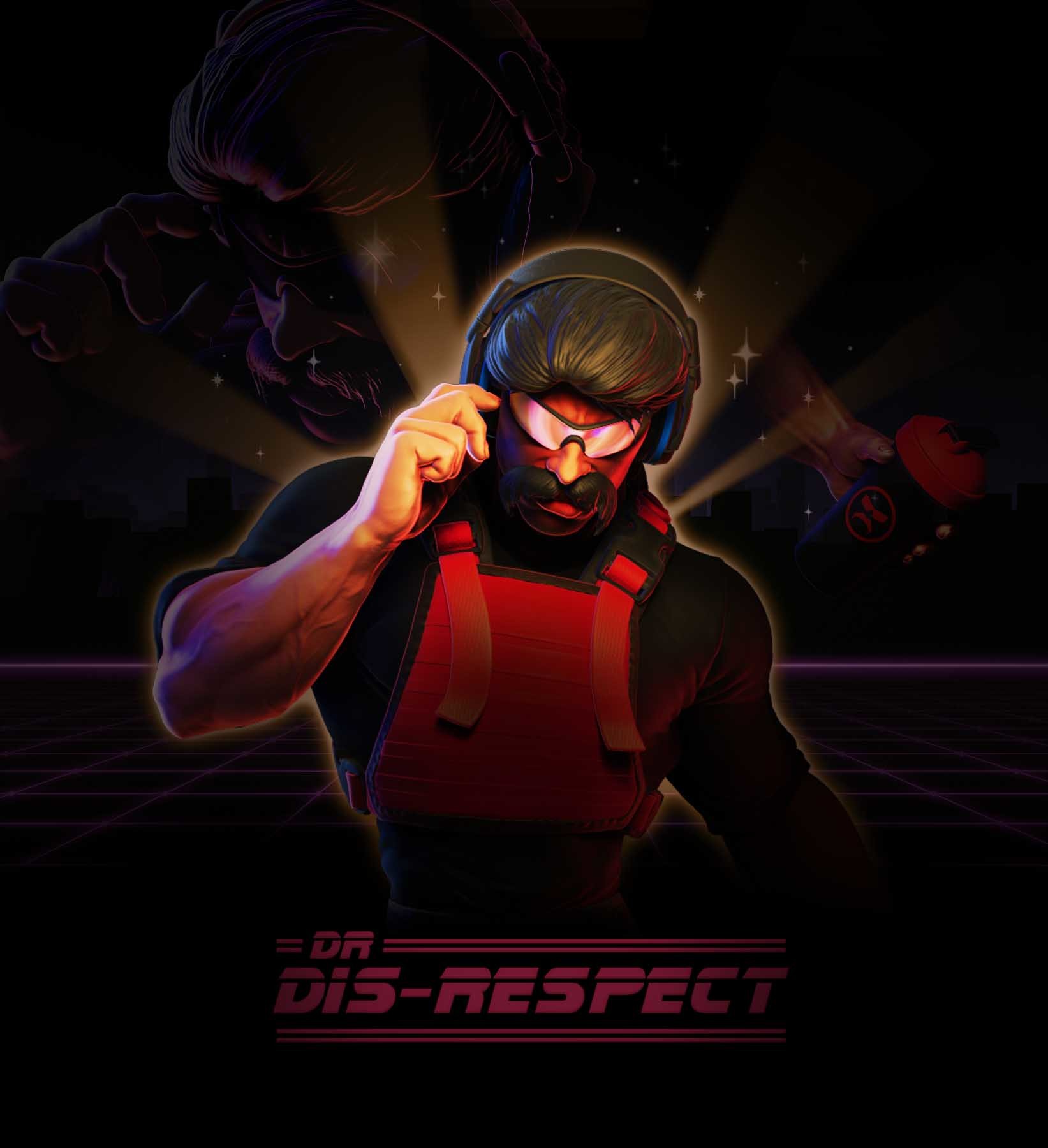 ArtStation - DrDisrespect sculpt and render