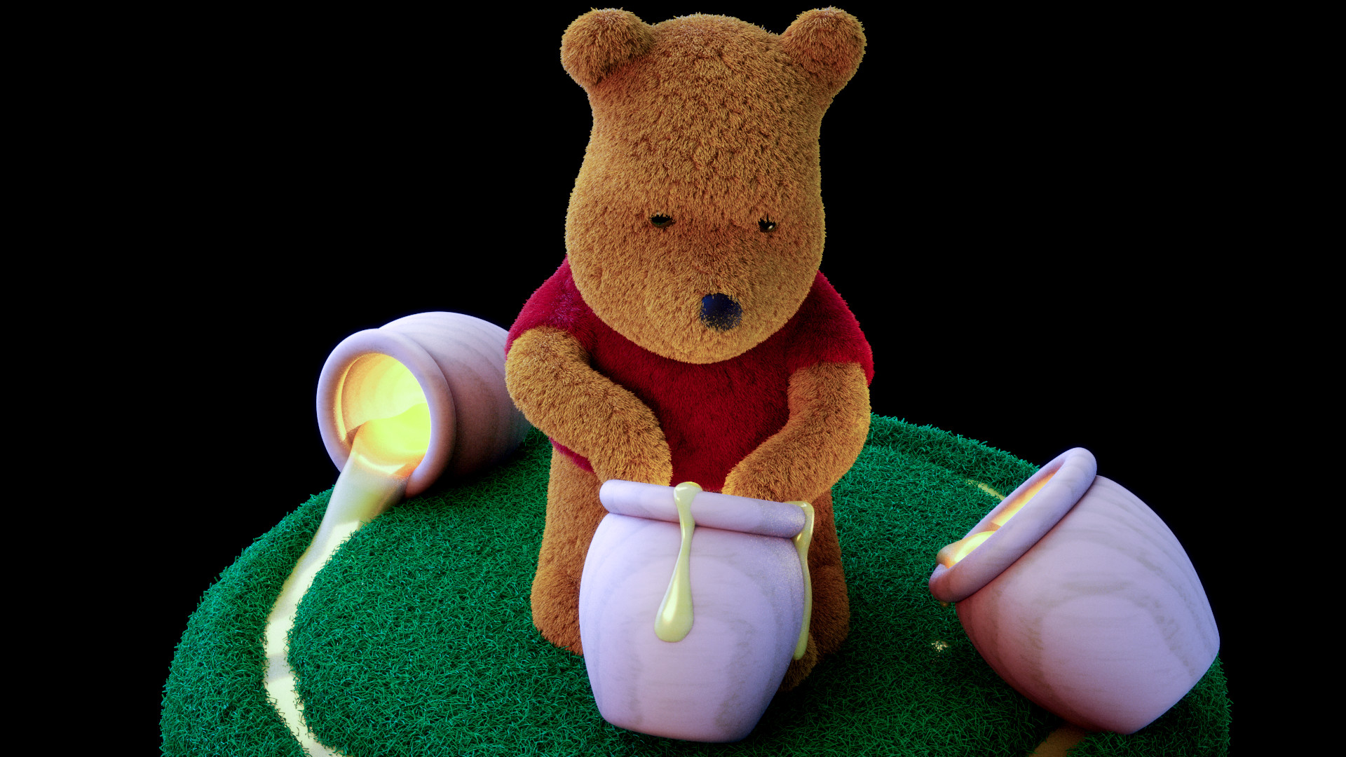 ArtStation - Winnie The Pooh