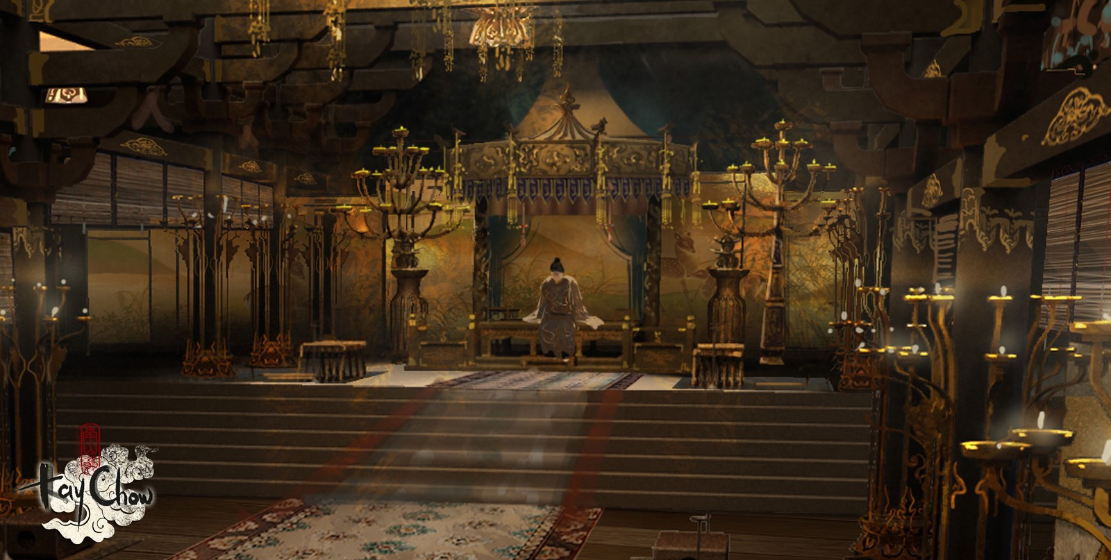 Chow Kay - Main temple hall