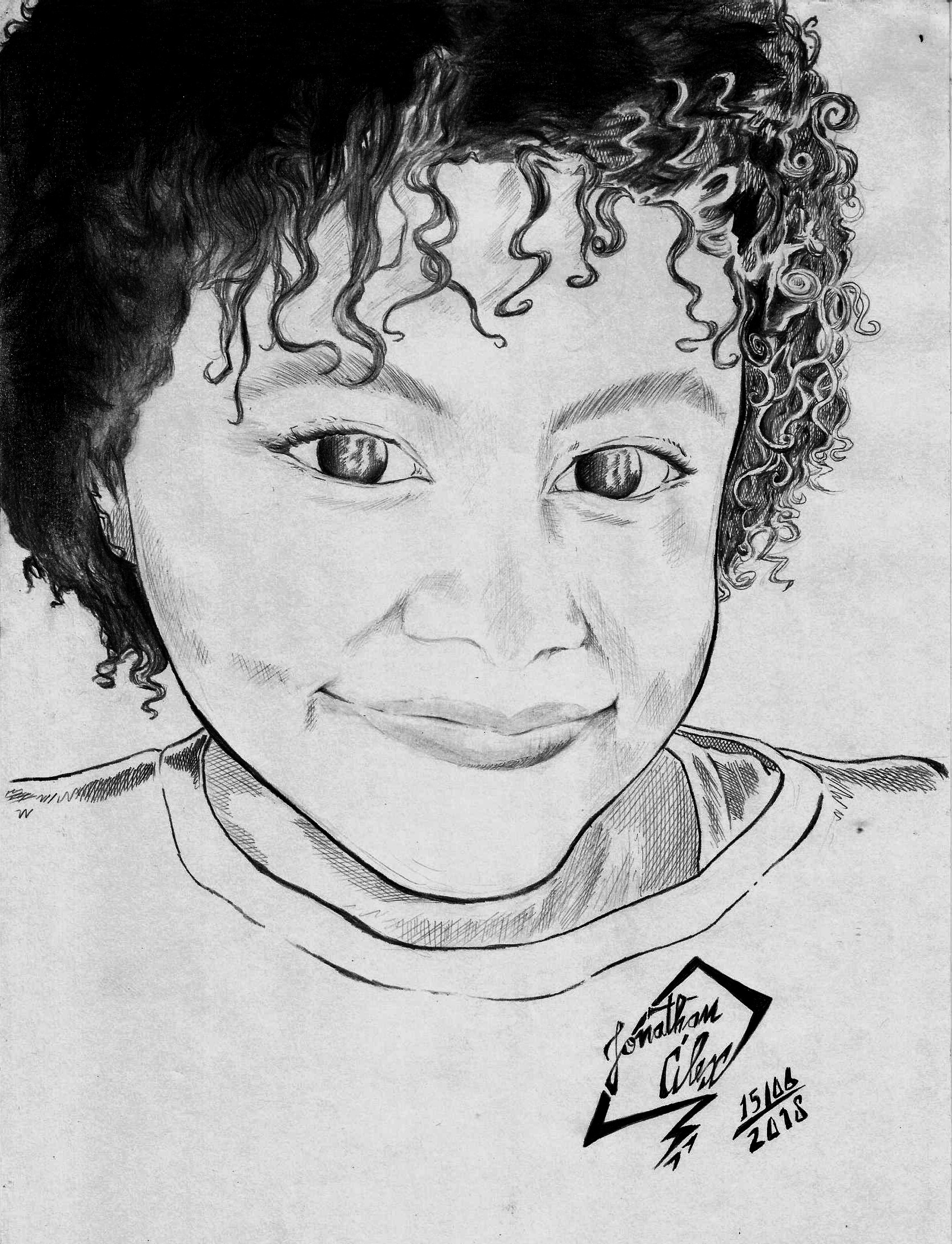 Jonathan Álex - Disney Style Drawing - Realistic Cartoon Tutorial