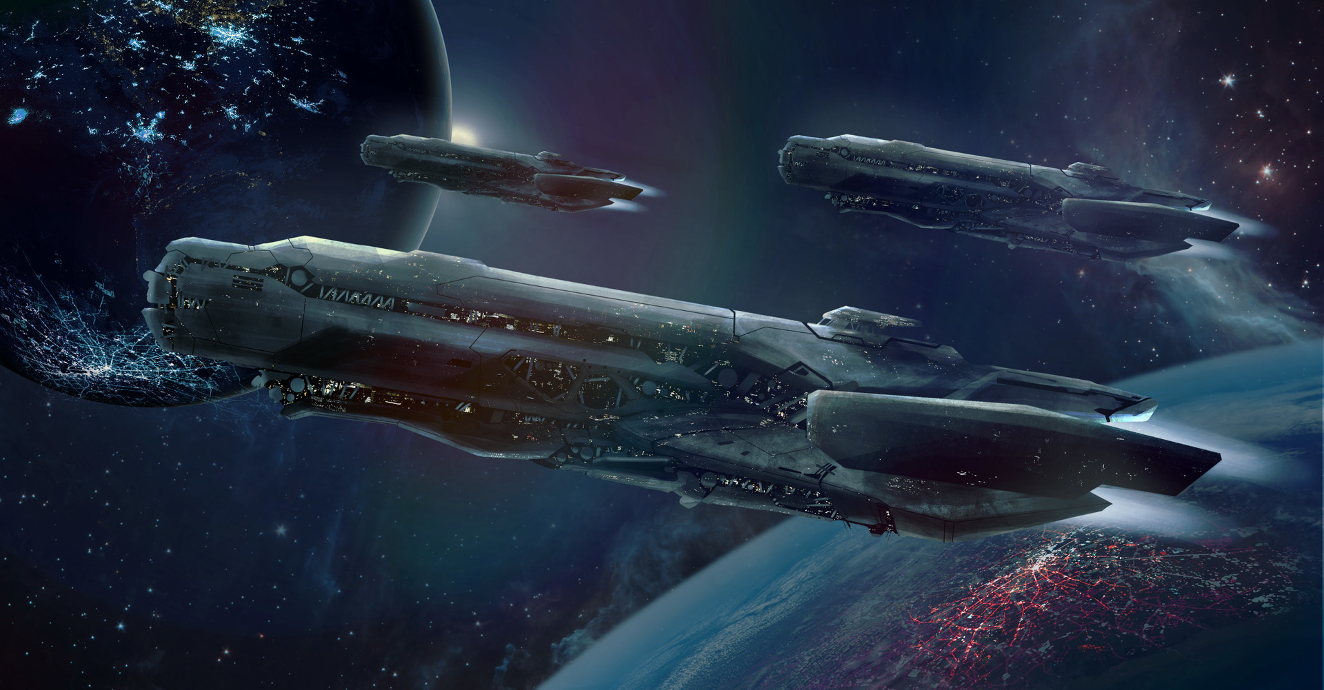 ArtStation - SPACE SHIP