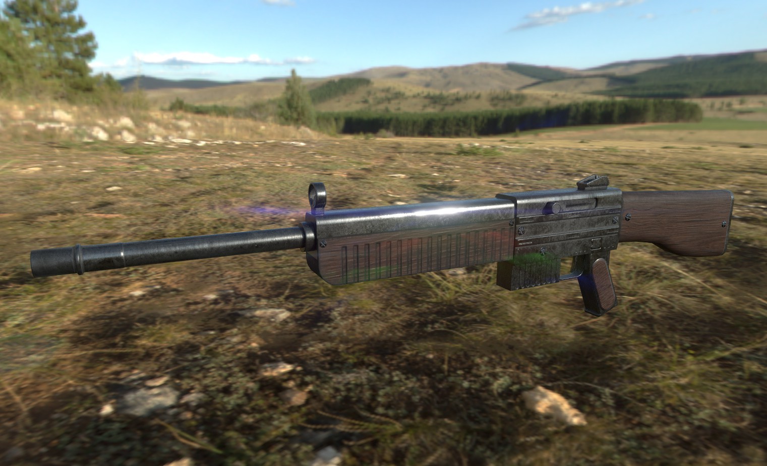 legobuchse - Colt Rangemaster Rifle (Fallout 1 & 2 Hunting Rifle)