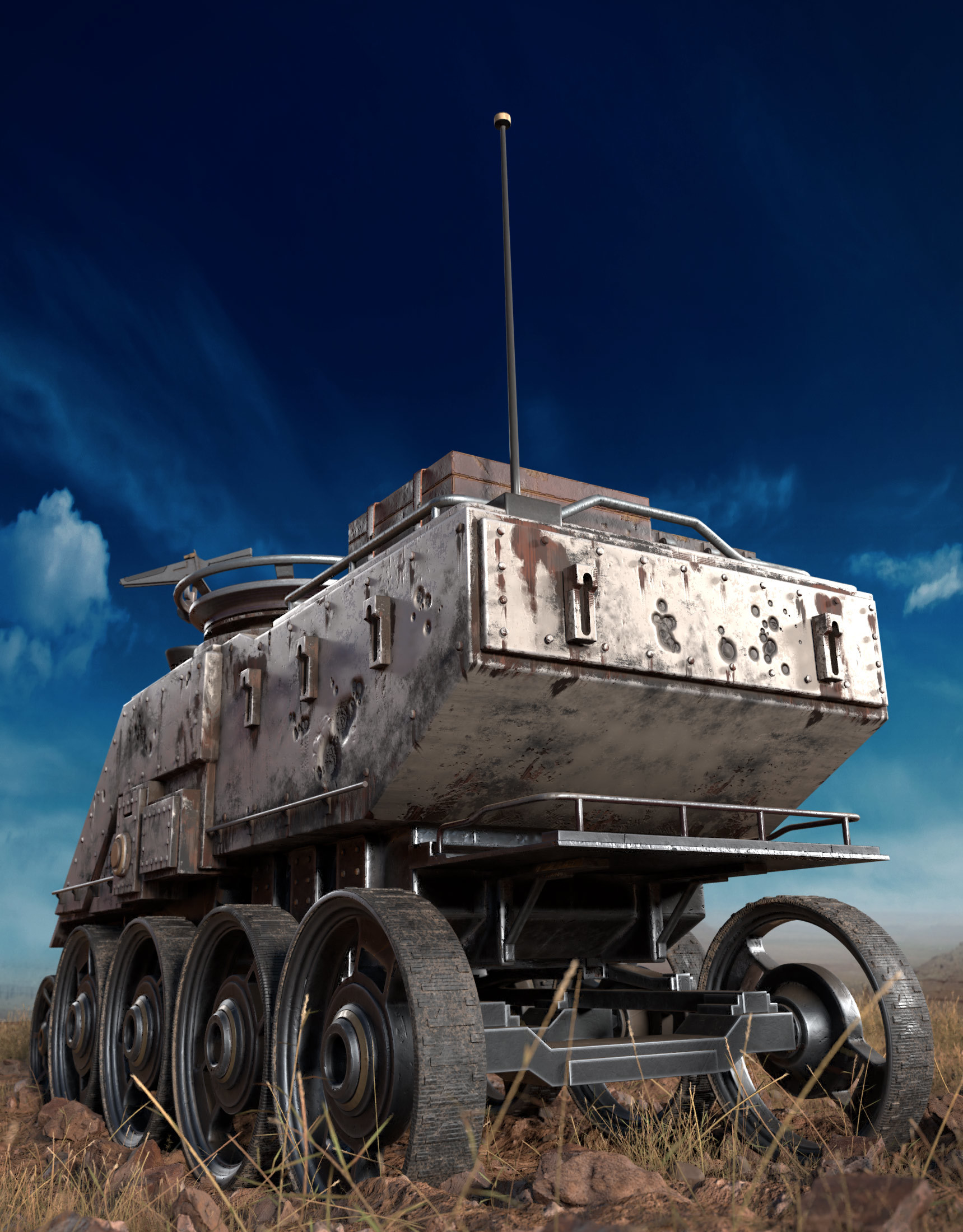 Bohdan Lvov - Armored Wagon