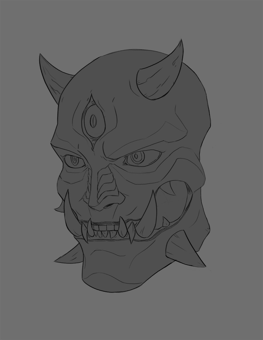 oni drawing base