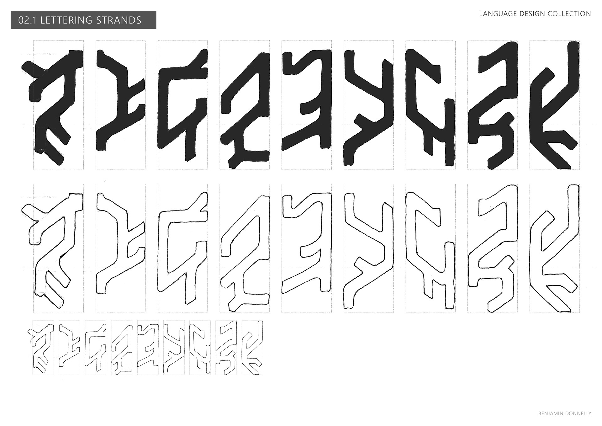 Benjamin Donnelly - Thor Ragnarok Language of Sakaar