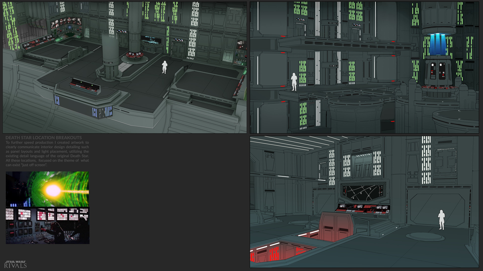 ArtStation - Star Wars -Rivals- Death Star/Scarif Line Breakouts and ...