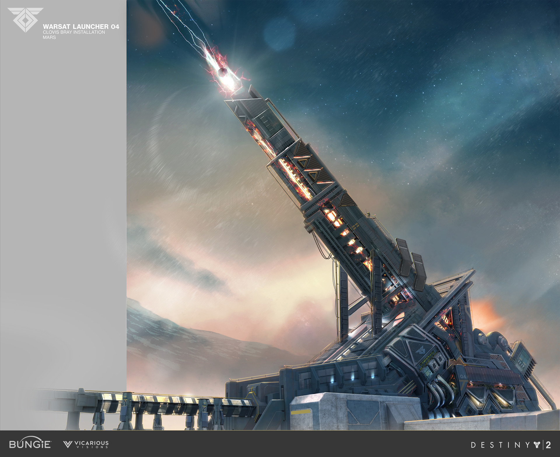 ArtStation - Destiny 2 -Warmind- Warsat Launcher