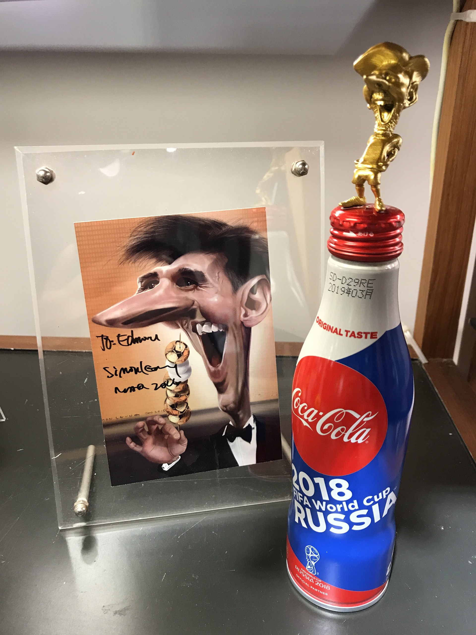 Garett Wong - 3d printed golden Messi