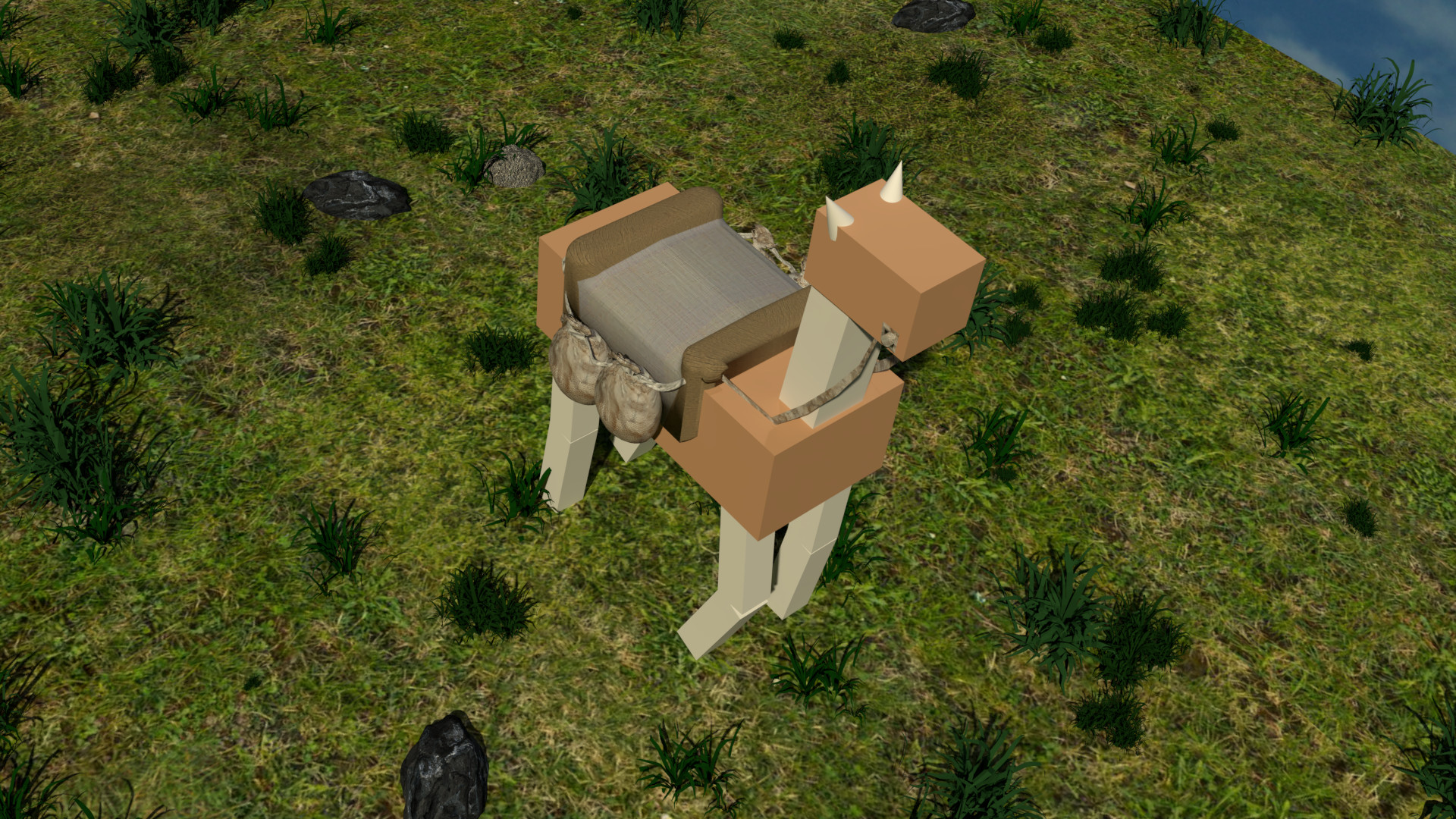 özcan ÖZALTIN - At Yürüme Animasyonu (Horse Walking Animation)