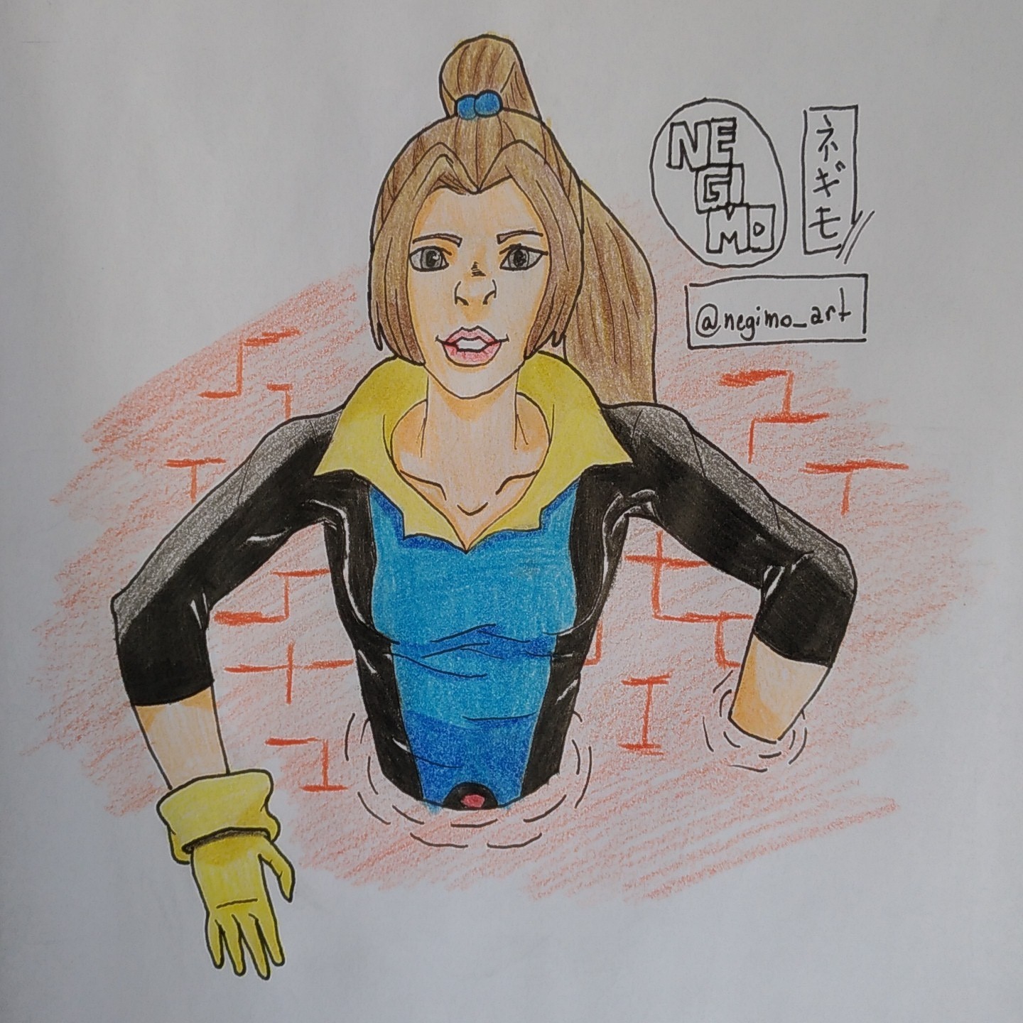 ArtStation - Negimo Fanart - Xmen - Shadowcat