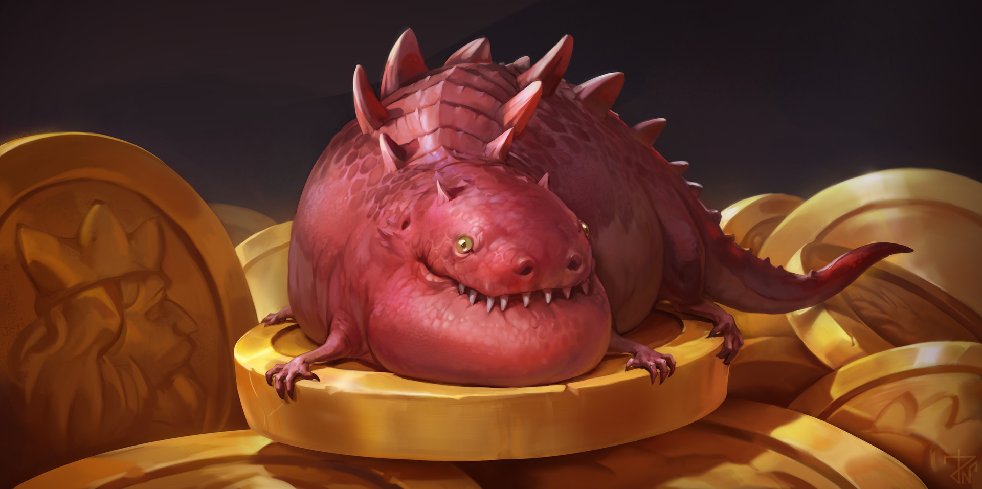 ArtStation - Dragonling's happy