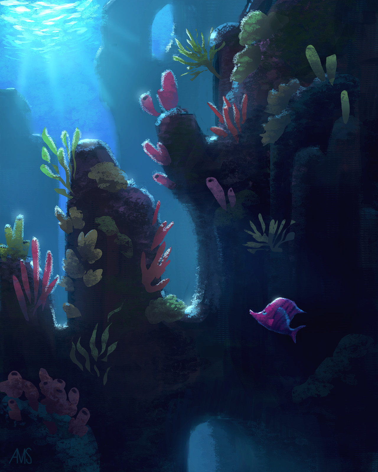 Aric Salyer - Little Fish in a Big Ocean