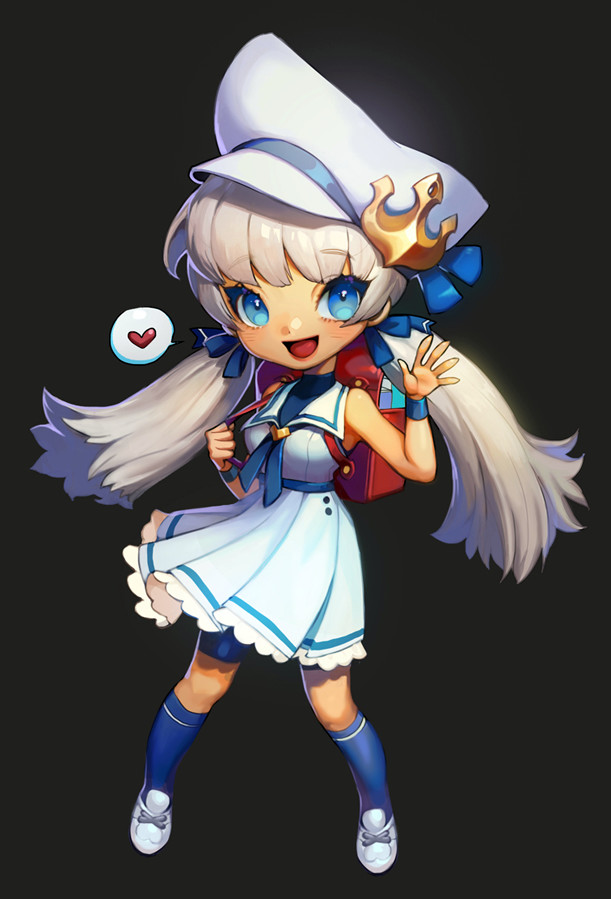 ArtStation - Summer look - Character sheet