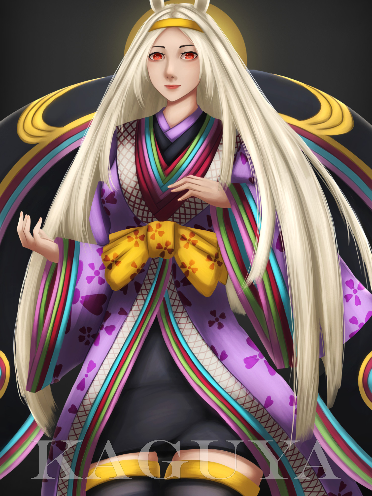 ArtStation - Original Character : kaguya