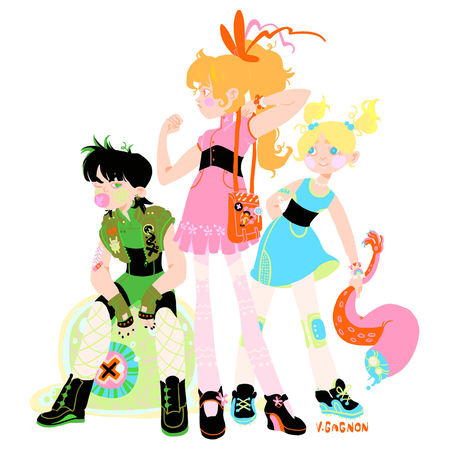 ArtStation - Powerpuff Girls