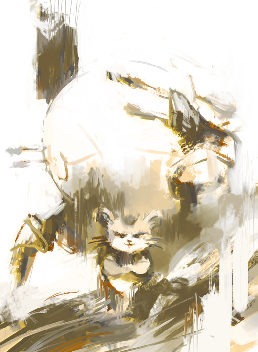 how to draw hammond overwatch