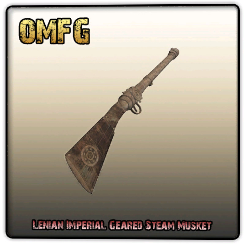 ArtStation - Lenian Imperial Geared Steam Musket