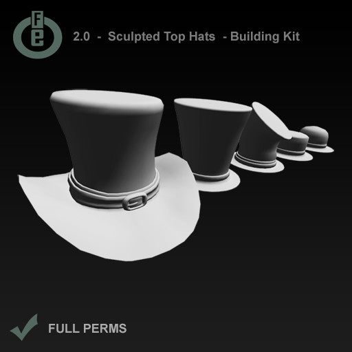 ArtStation - Sculpted Top Hats