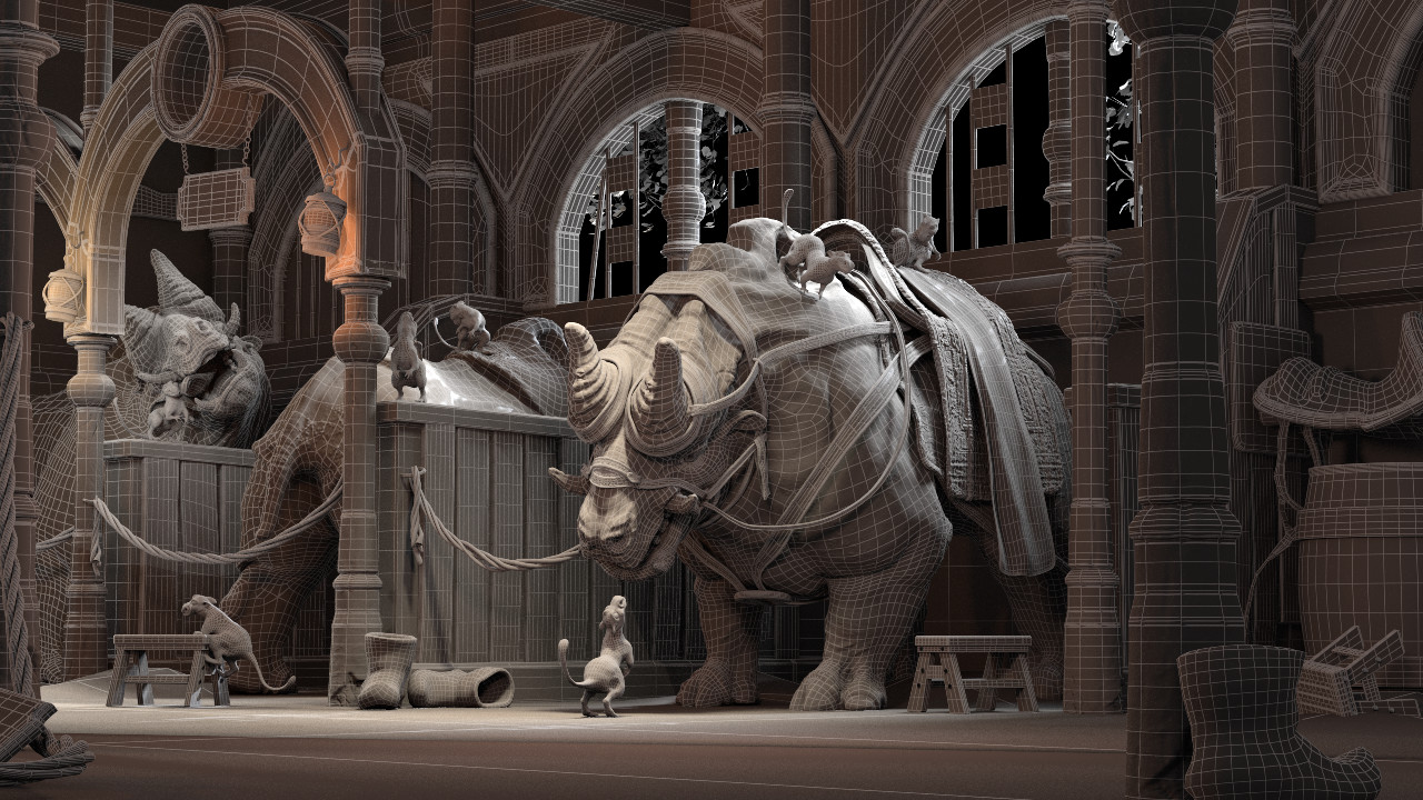 Nicole Ales - Rhakeras Stable Scene