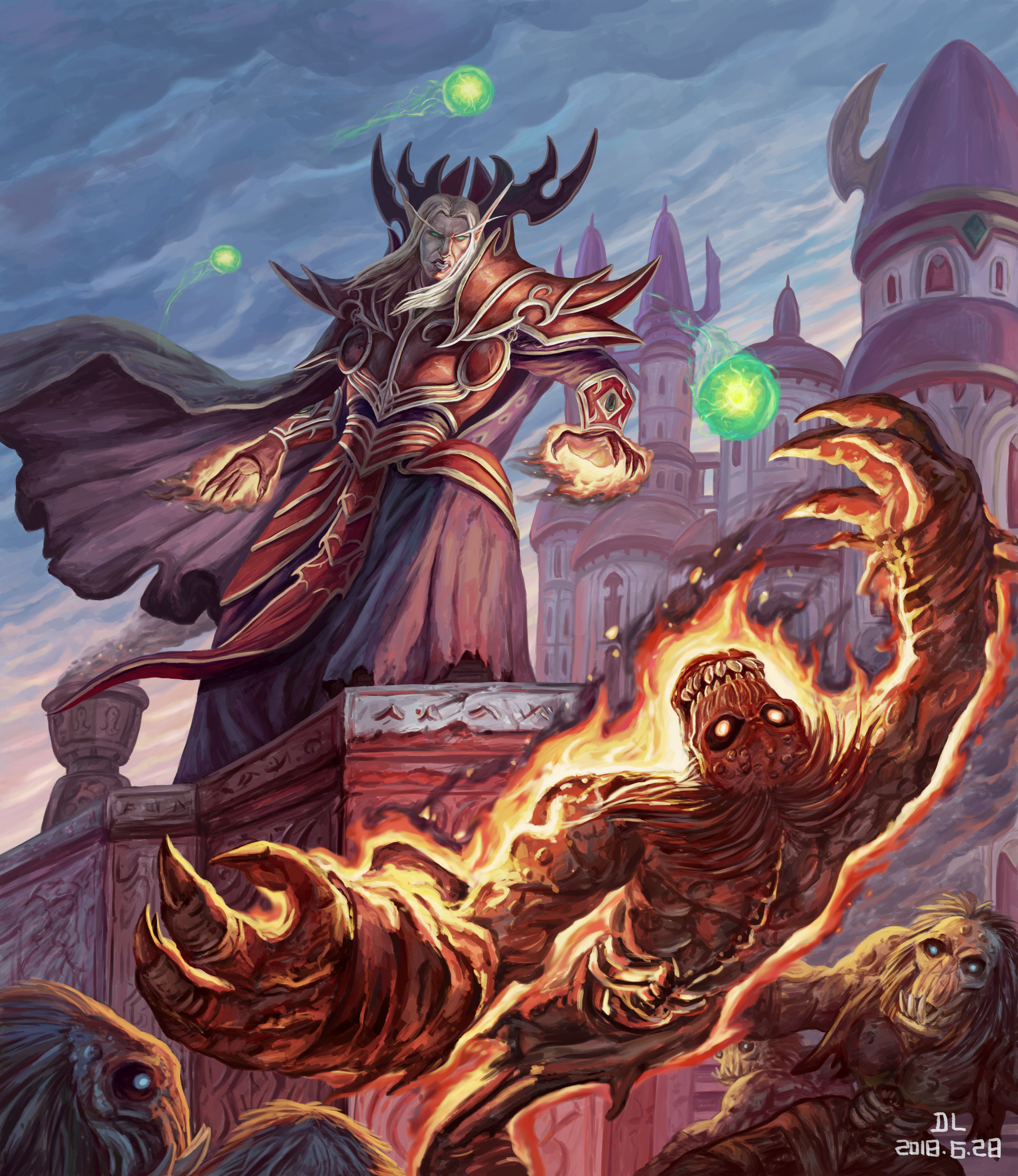 ArtStation - World of Warcraft-Kael'Thas Sunstrider