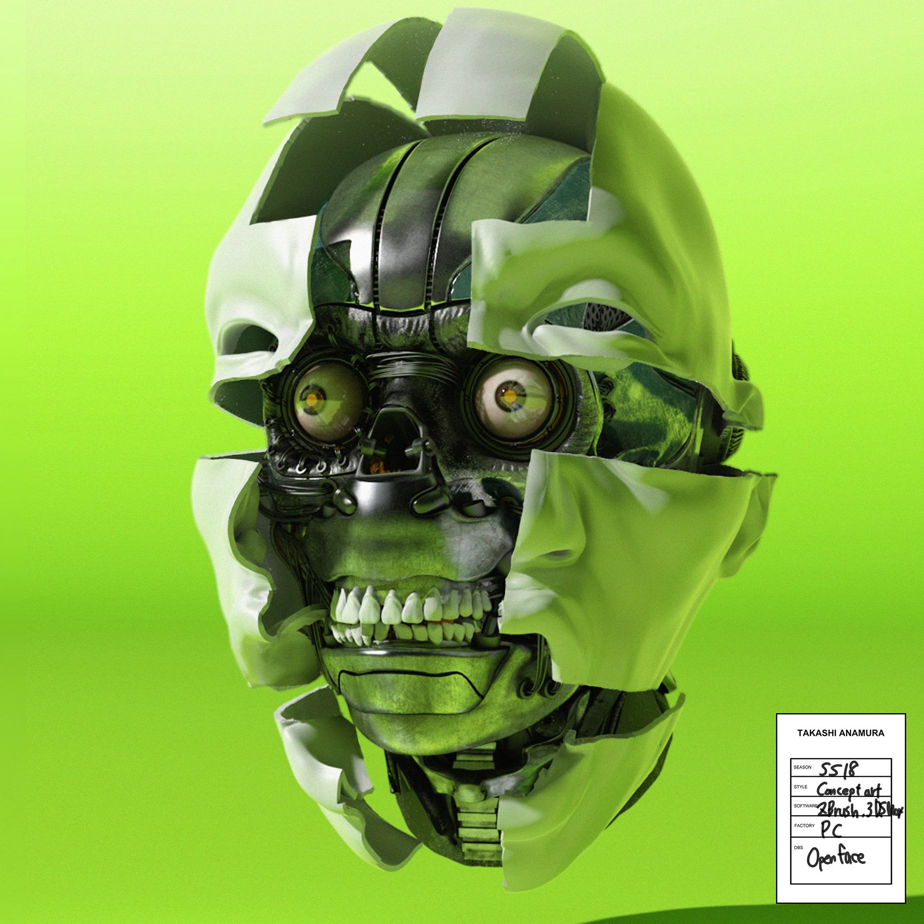 ArtStation - Open face 002