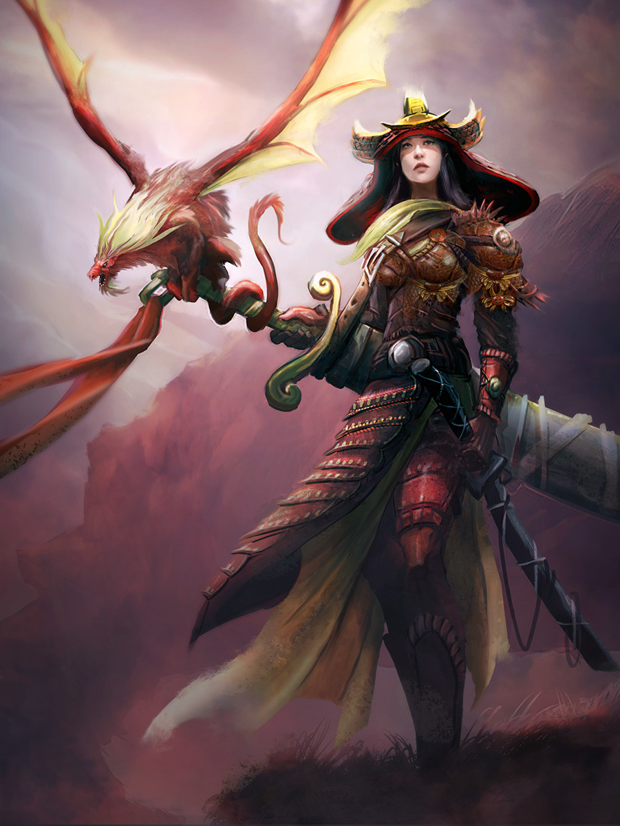 ArtStation - Dragon Knight