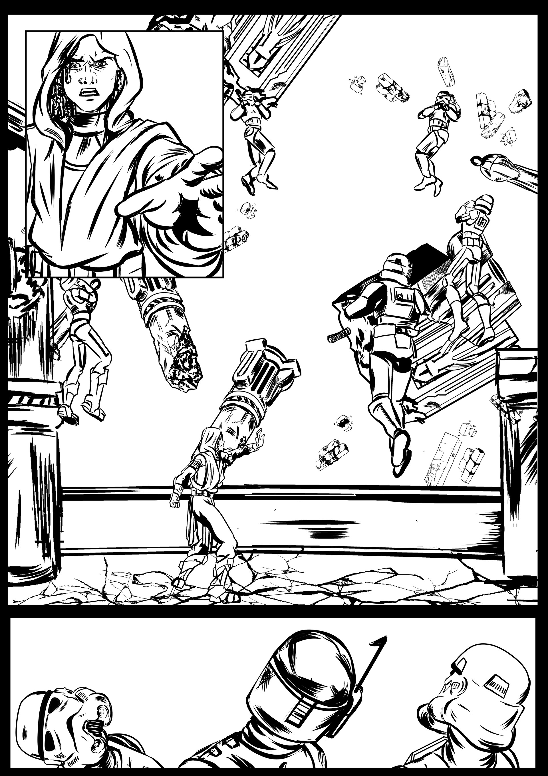 star wars attack of the clones coloring pages