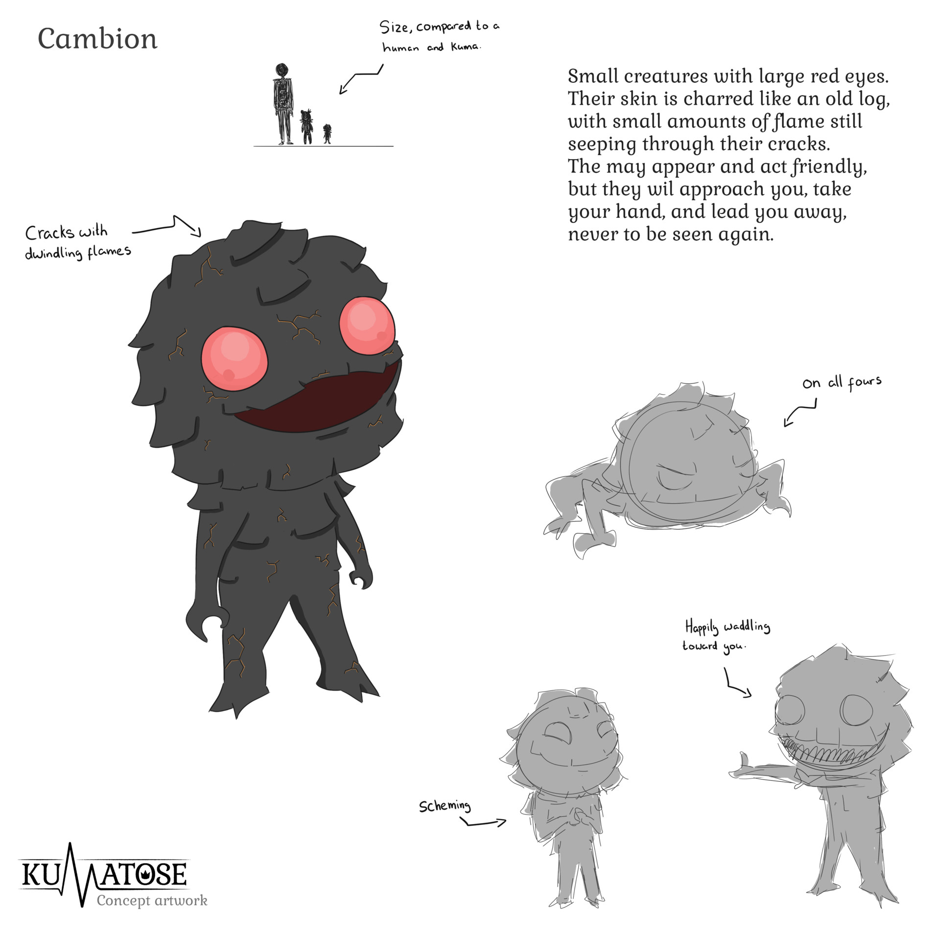 ArtStation - Cambion - Monster concept