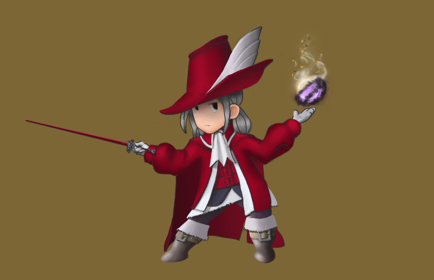 ArtStation - Red Mage