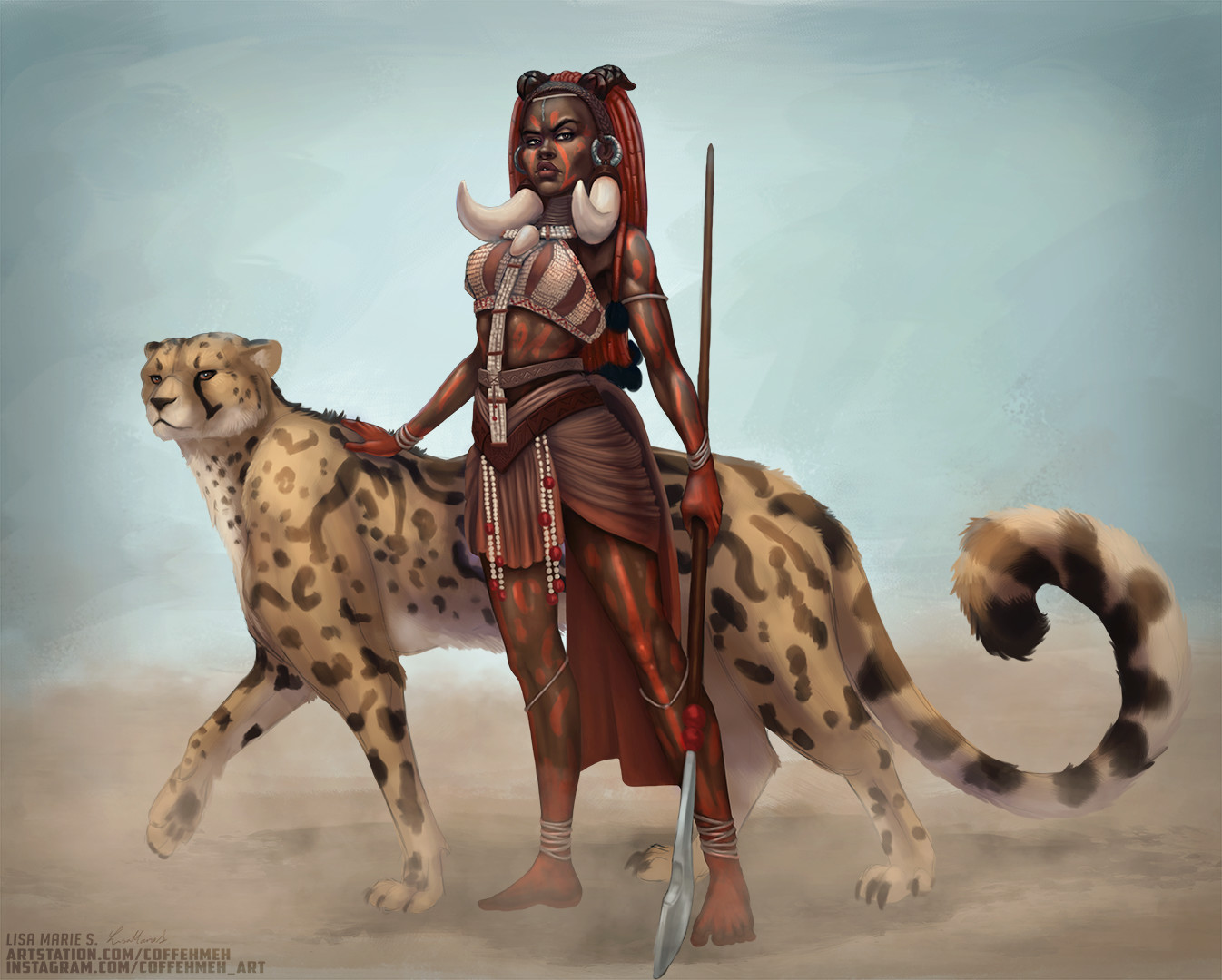 Female Cheetah Warrior