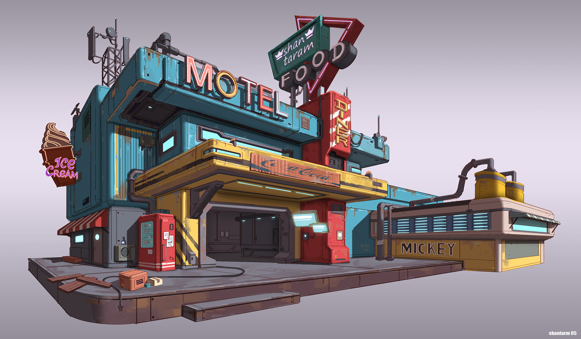 ArtStation - motel