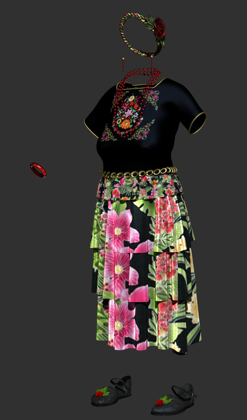 ArtStation - Latin American Clothes