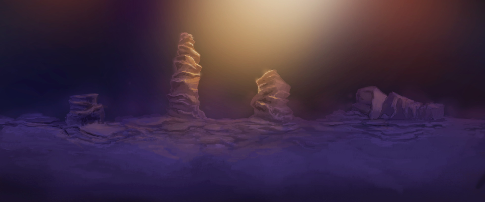 ArtStation - Concept Art "Spirit World"