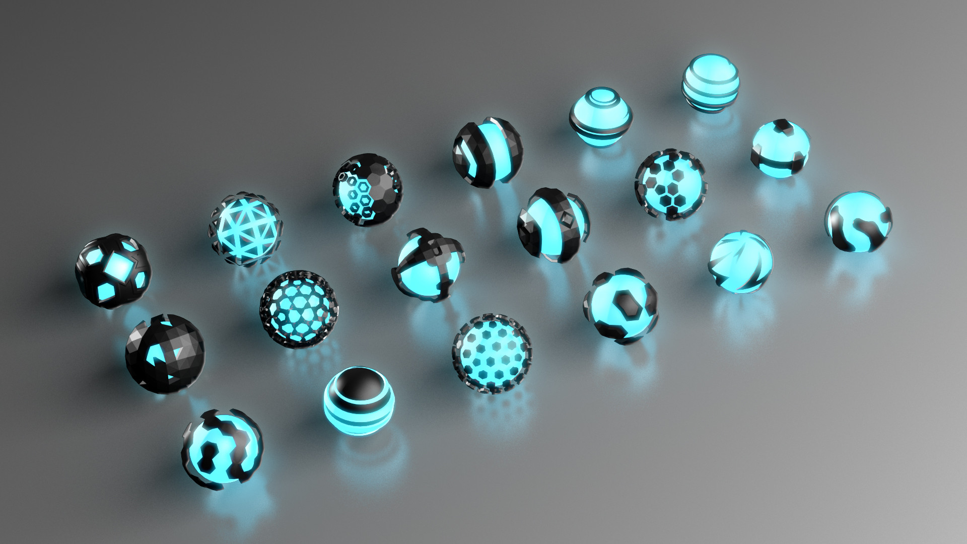 ArtStation - Mobile app balls