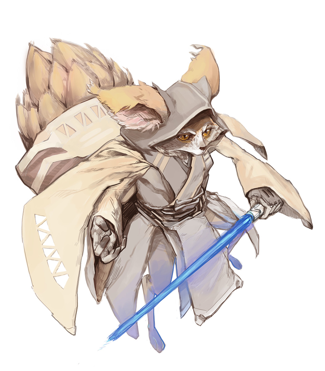 ArtStation - The Fox Jedi