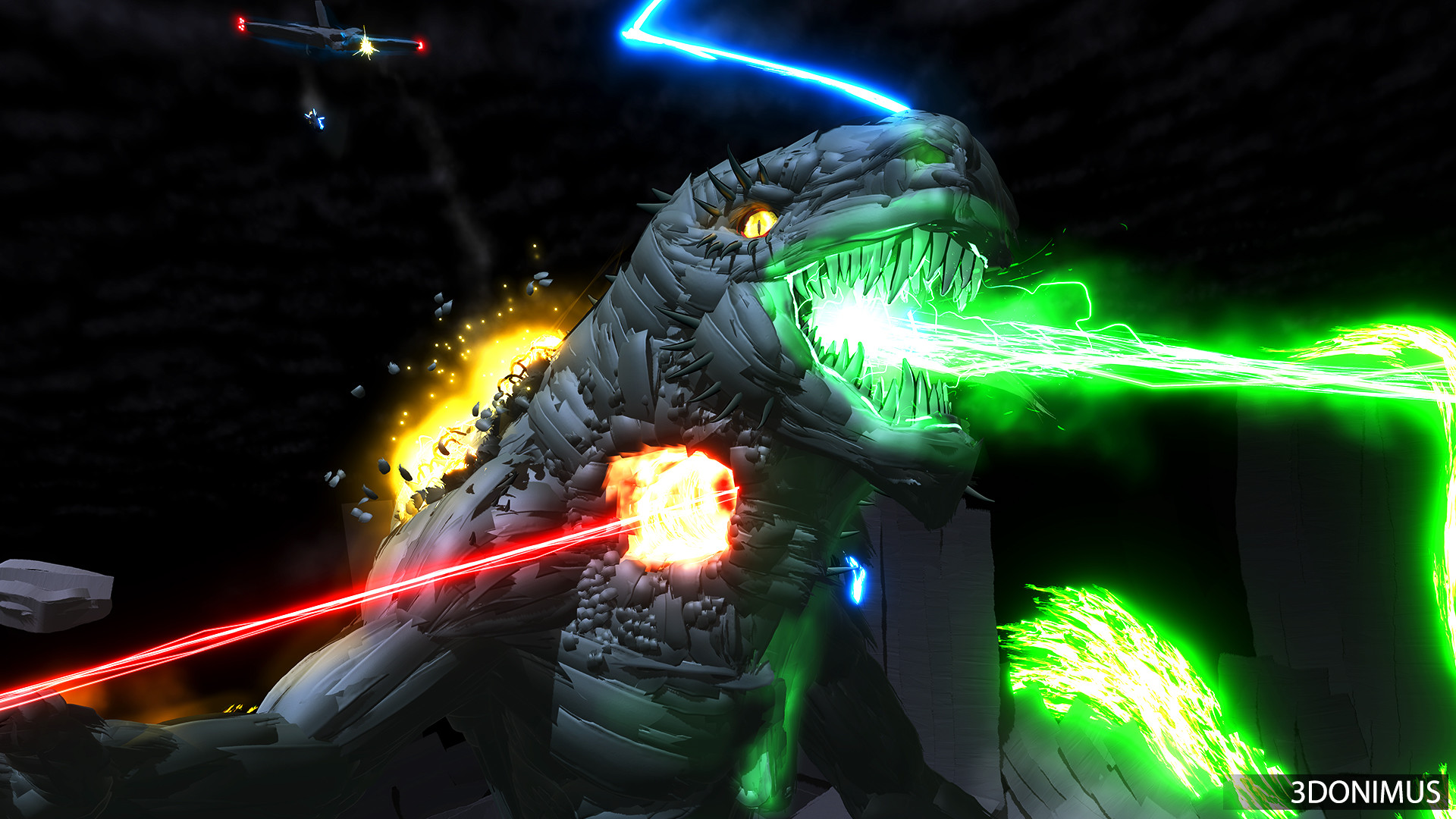 ArtStation - Monster Attack