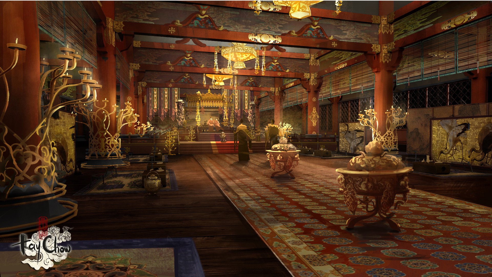 ArtStation - Tang dynasty main temple hall