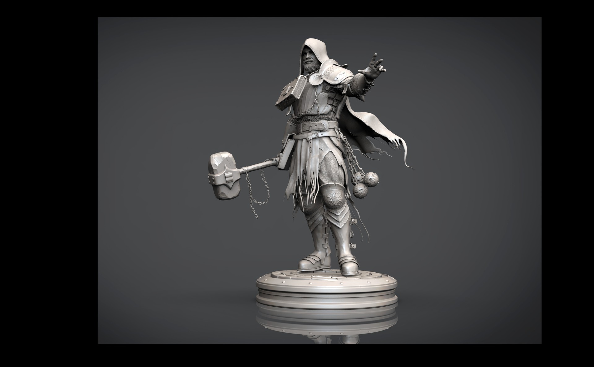 ArtStation - Priest Skulpt