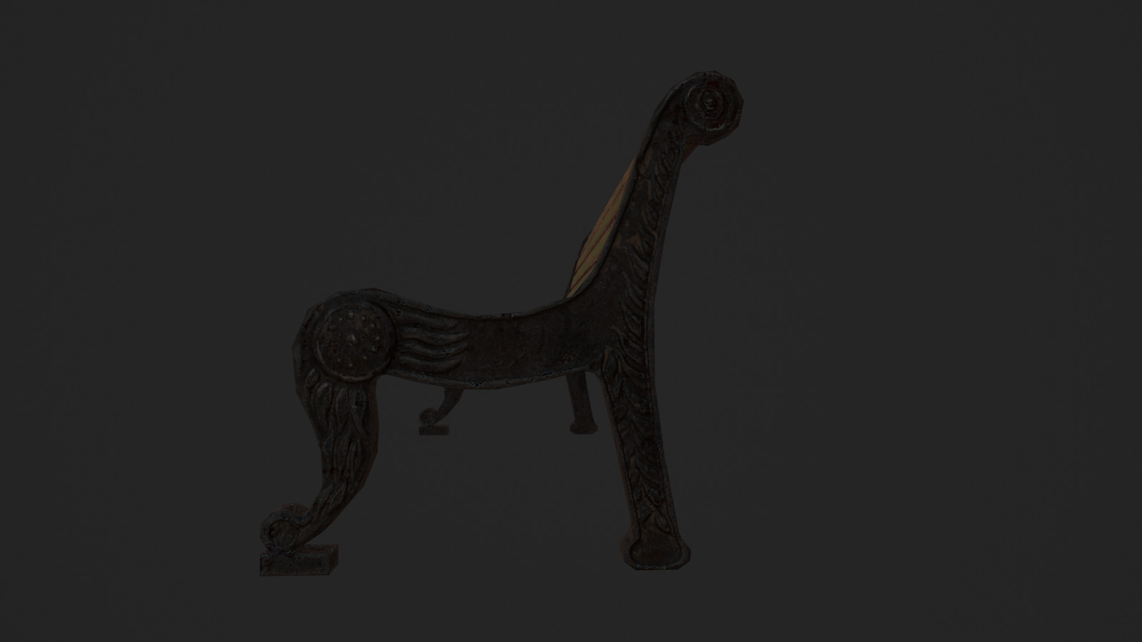 Roman Korenkov - Lowpoly bench